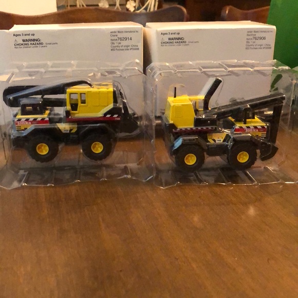 Tonka | Toys | Pair Of Mini Tonka Trucks Nwot | Poshmark